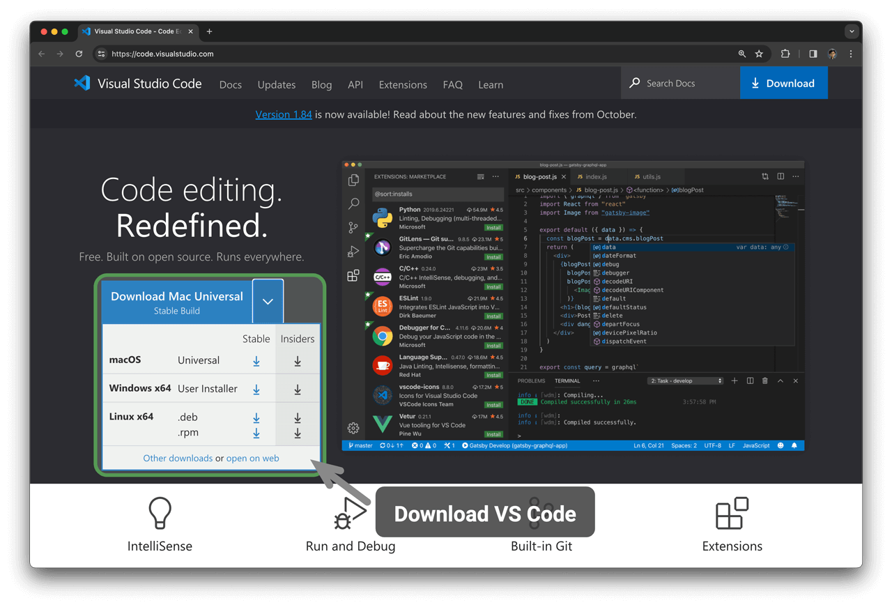 16.1 プログラミング環境のインストール - Hello アルゴリズム